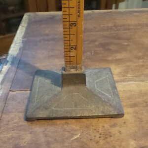 Antique HEM MARKER With Cast Iron Base, Sewing Tool, Measure, Sewing ...