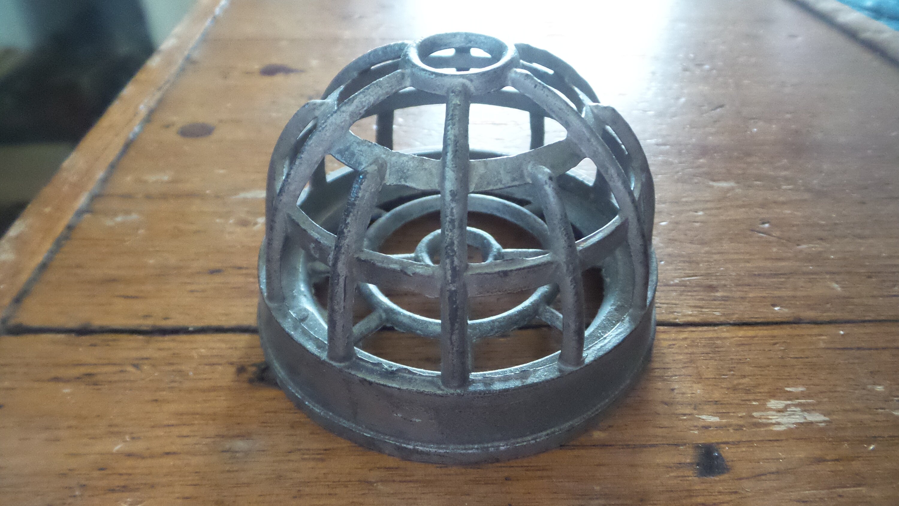 Vintage FLOWER FROG Cage Style Flower Holder Lead - Etsy