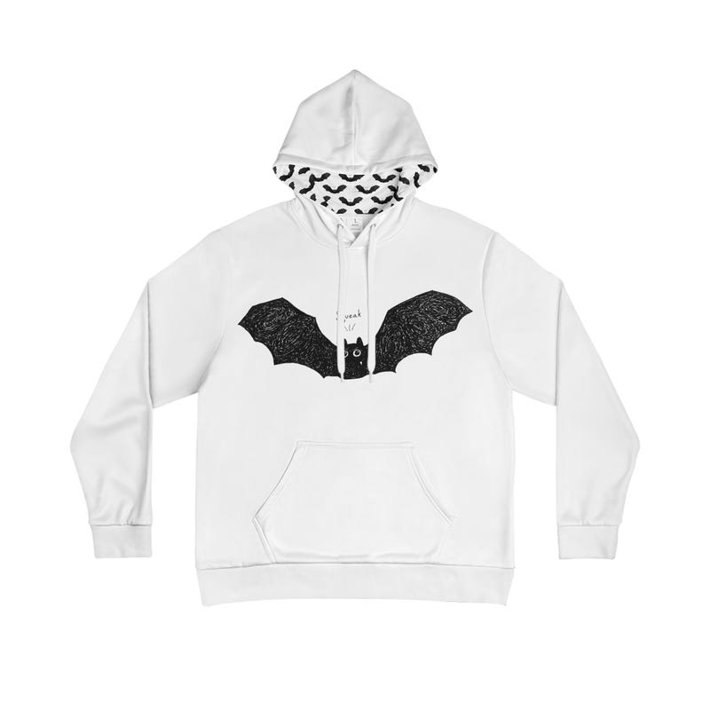 Bat Hoodie - Etsy