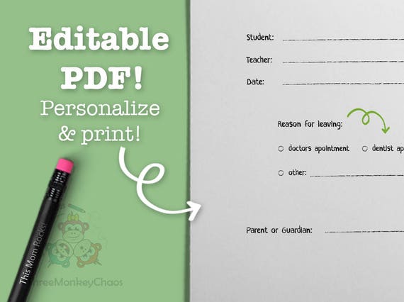 Early Dismissal Note For School Water Main Break Forces Early