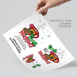 You've Been Mugged Christmas Printable, Neighbor Christmas Game, You've ...