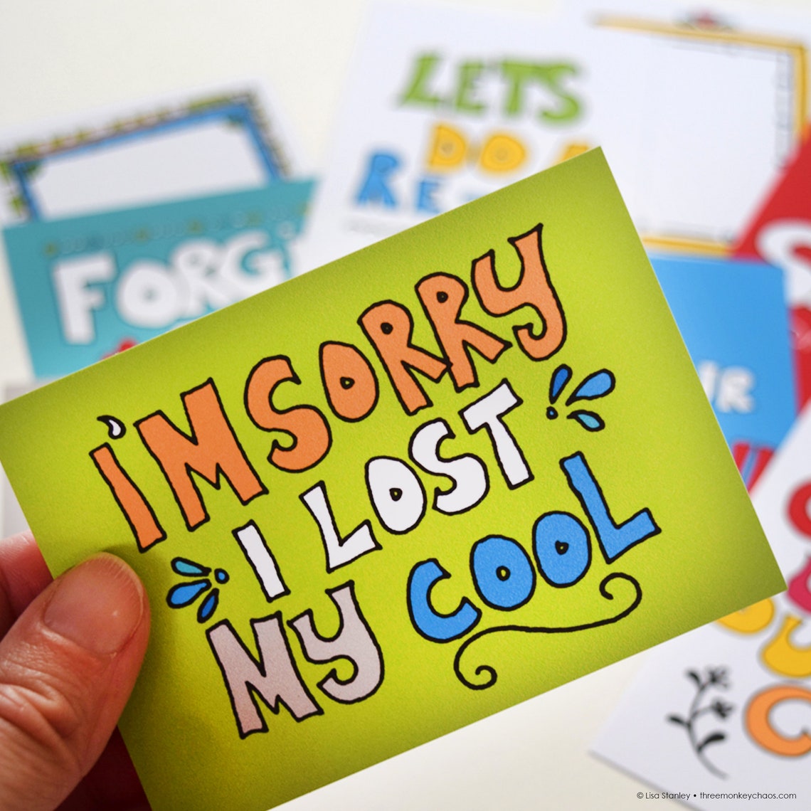 9 Apology Cards / PRINTABLE Lunch Box Notes / Lunchbox Cards / - Etsy