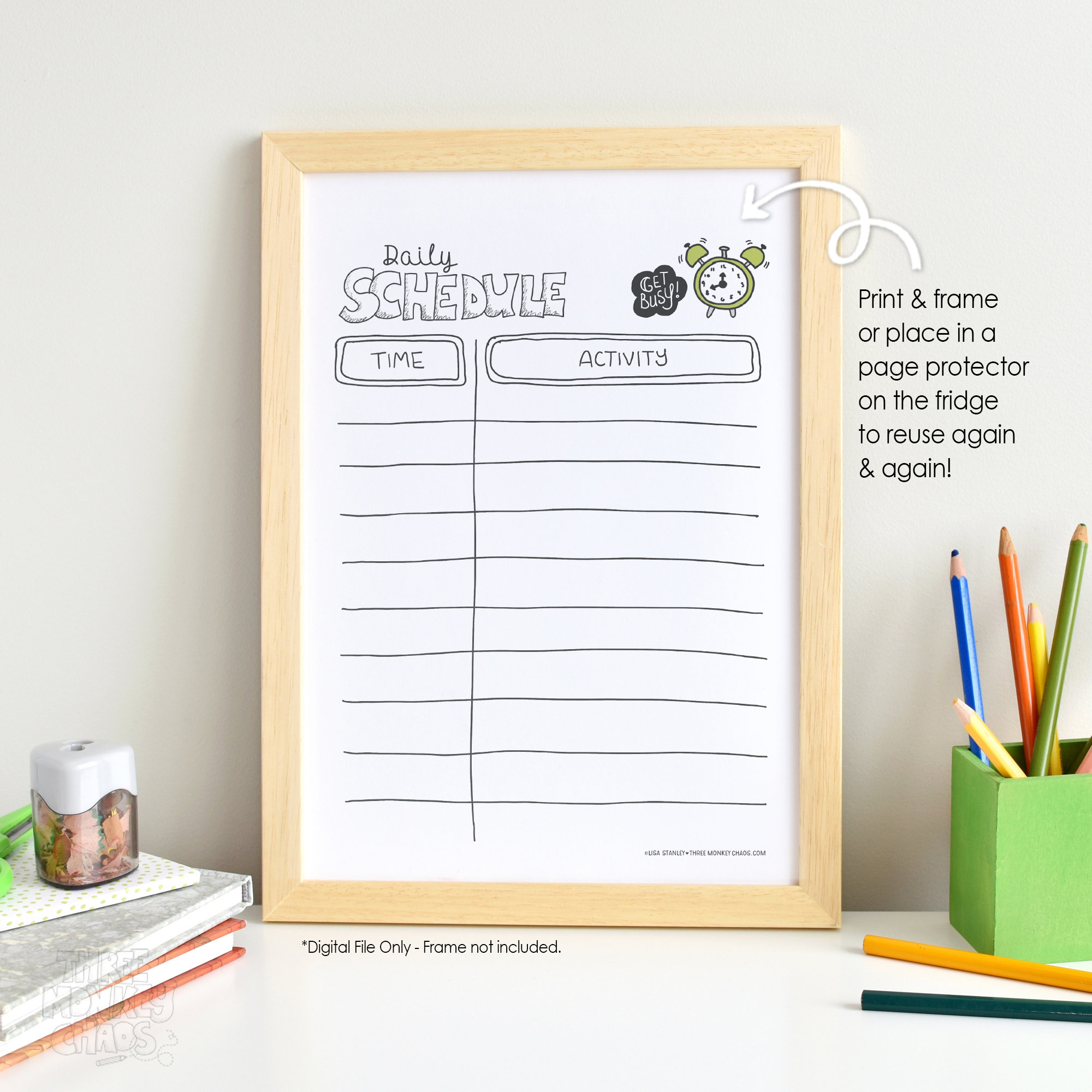 Daily Schedule | Homeschool Schedule | Daily Routine | Virtual Learning ...