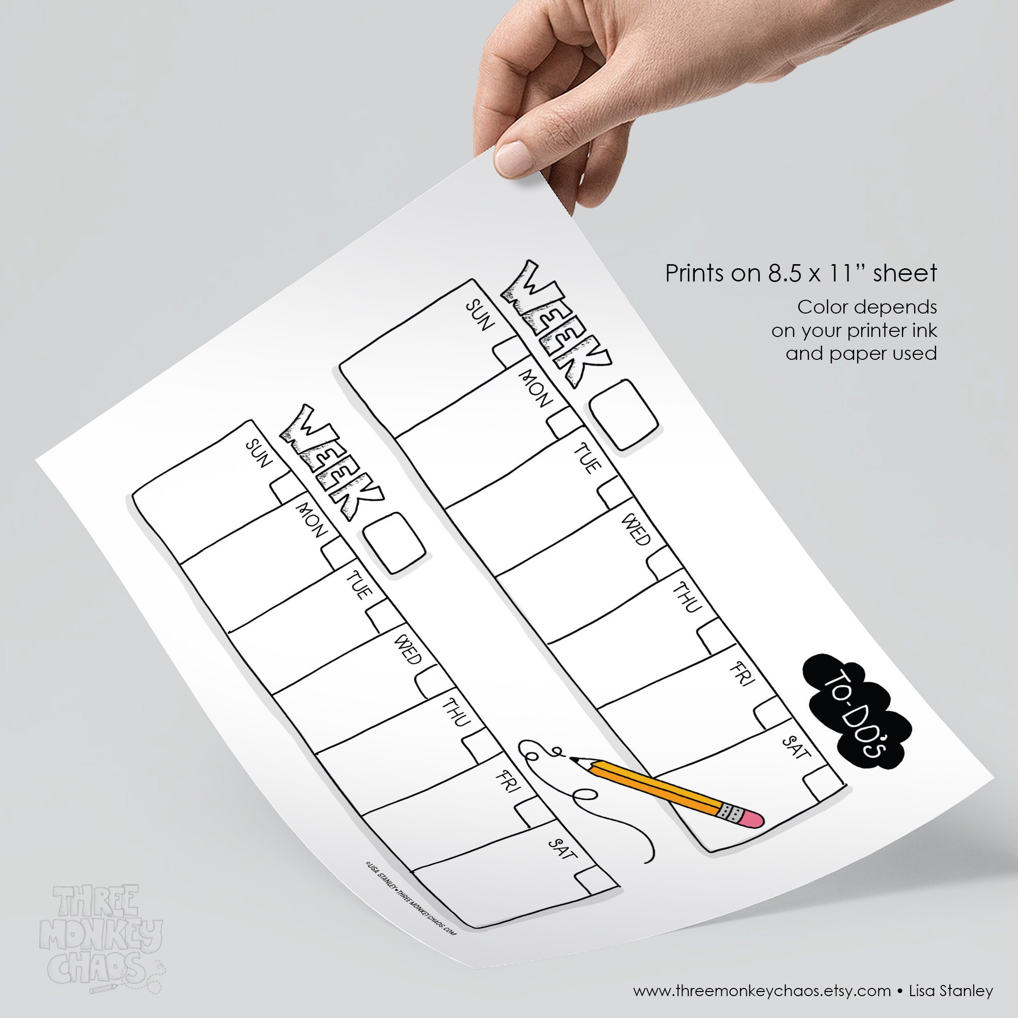 2-week Planner | Homeschool Schedule | Student Planner | Virtual ...