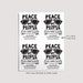 Peace Out People Summer Playdate Card, Party Invitation, Summer Invite ...