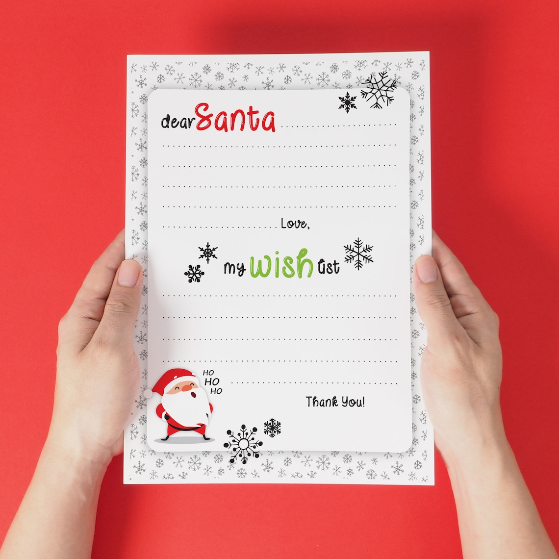 Christmas Wish List Printable Letter to Santa Address Label - Etsy Canada