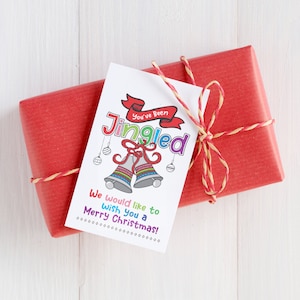 You've Been Jingled Christmas Printable, Neighbor Christmas Game, You ...