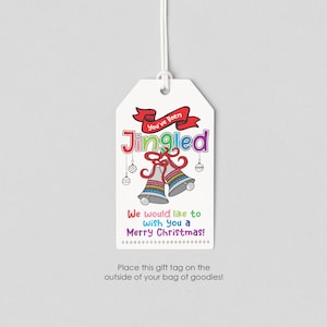 You've Been Jingled Christmas Printable, Neighbor Christmas Game, You ...