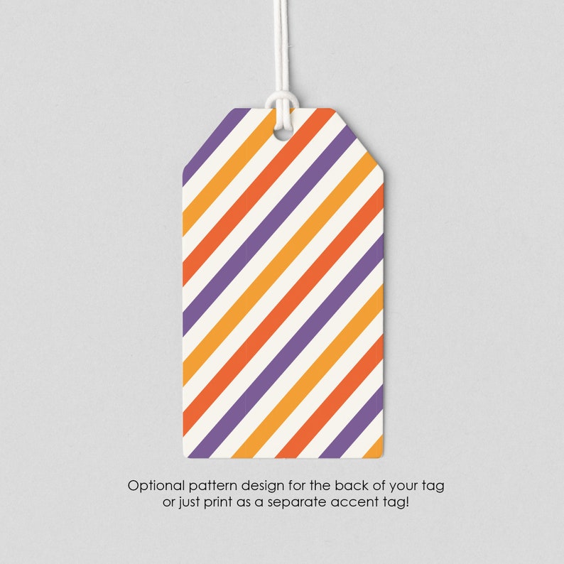 Printable Halloween Gift Tag Cute Masked Pumpkins You've | Etsy