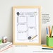 Weekly Planner Virtual Learning School Schedule Homework - Etsy
