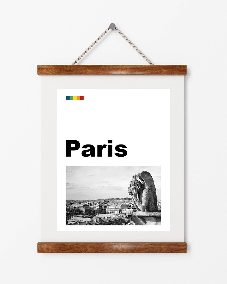 Paris France Printable Poster Travel Poster Instant Art - Etsy