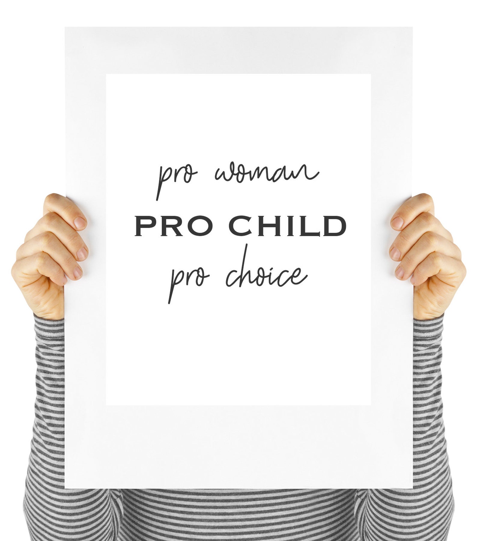 Feminist Quote Pro Woman Pro Choice Motivational Quote - Etsy