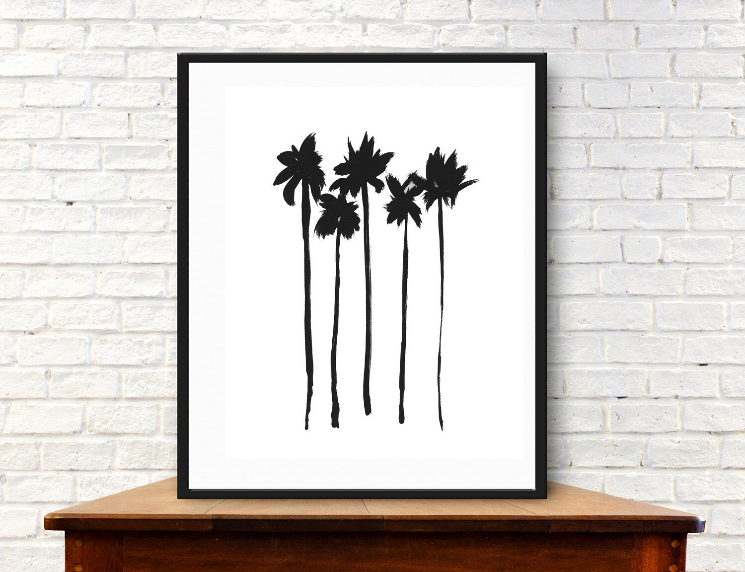 Modern Art Palm Tree Print Digital Download Instant Art - Etsy