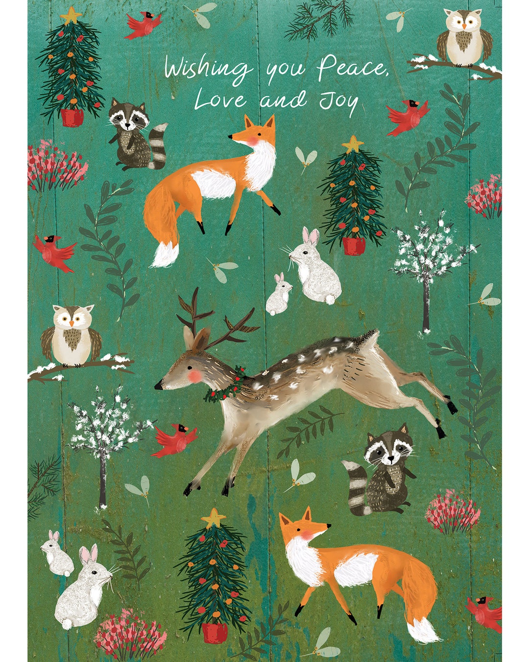Holiday Critters DIGITAL CARD - Etsy