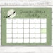 Peter Pan Guess the Baby's Birthday Calendar / Peter Pan Due Date ...