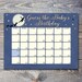 Peter Pan Guess the Baby's Birthday Calendar / Peter Pan Due Date ...