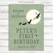 Peter Pan Welcome Sign 18 by 24 Inch Poster - Etsy