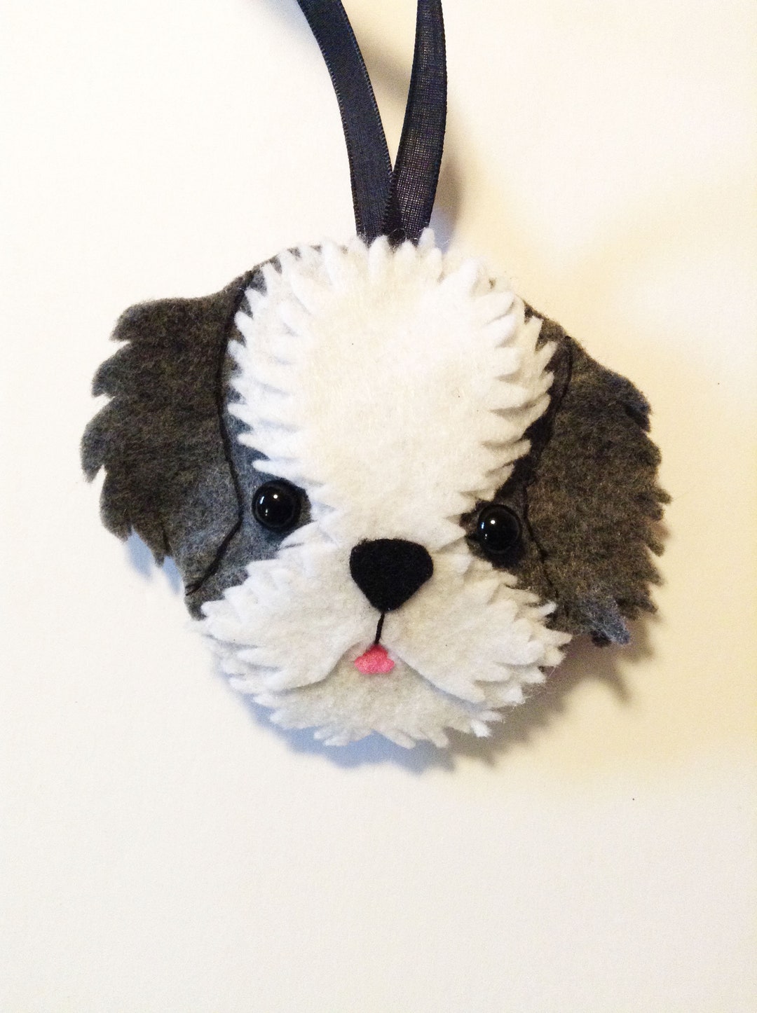 Dog Ornament, Personalized Dog Ornament,christmas Ornament,stuffed Felt ...