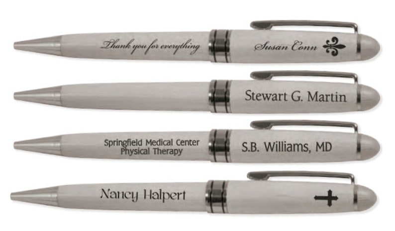 Personalized Fountain Pen Bamboo Engrave Personalize Gift | Etsy