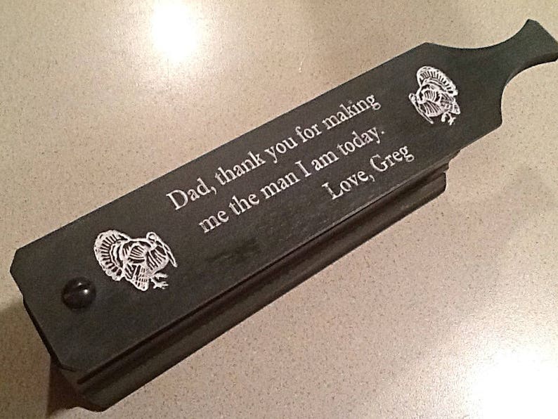 Personalized Turkey Box Call Personalize Engrave Customize - Etsy