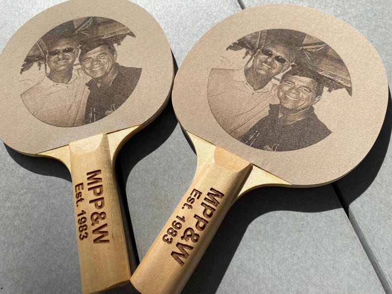Personalized Ping Pong Table Tennis Paddle - Engrave, Personalize ...