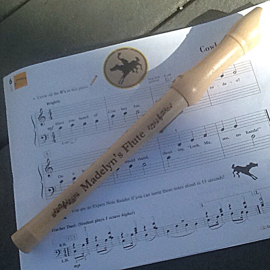 Personalized Recorder Wood Personalize Engrave Customize | Etsy