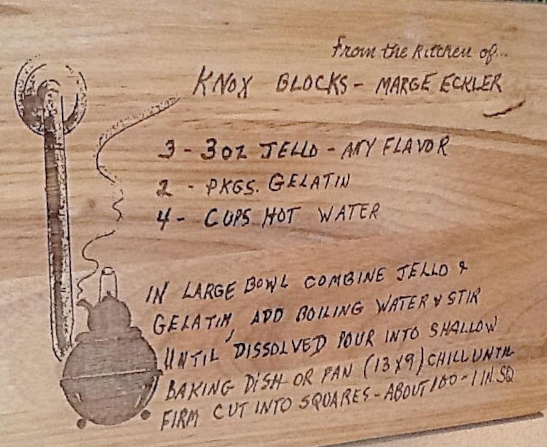 Engraved Handwritten Recipe, Engraved on Cutting Board - Great Way to ...