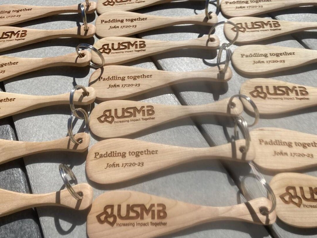 Canoe Paddle Keychain - Engrave, Personalize, Customize - Etsy