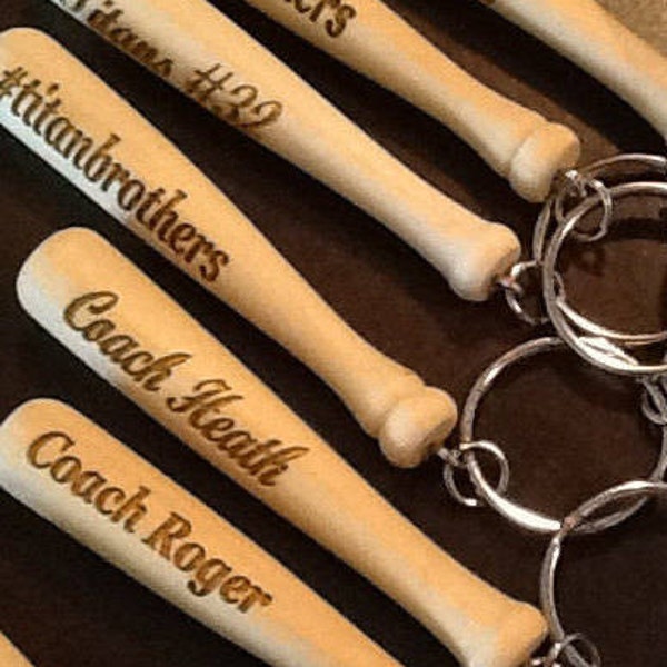 Baseball Keychain - Etsy