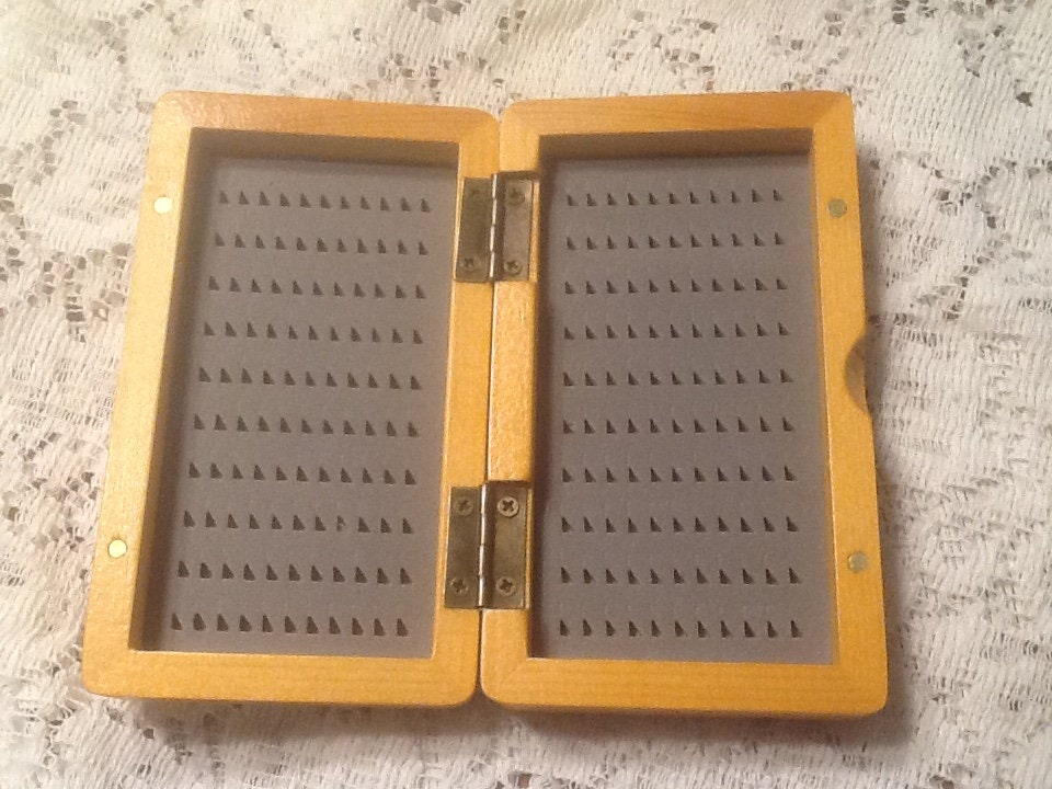 Personalized Fly Box Fly Fishing Hardwood Personalize - Etsy