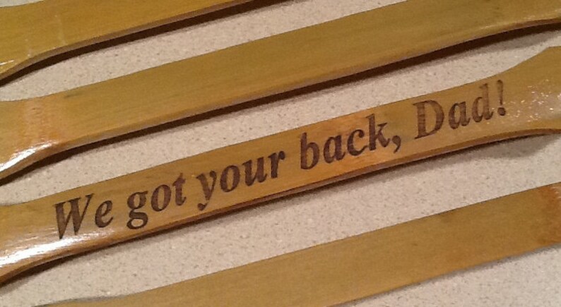 Personalized Back Scratcher Engrave Personalize Customize | Etsy