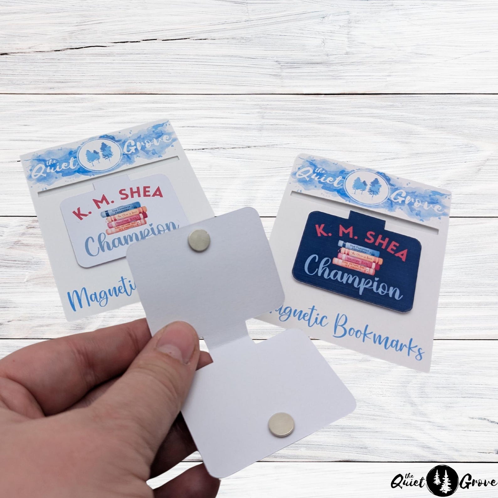 K.M. Shea Champion Magnetic Bookmark, Bookmark for K.M. Shea Fans ...