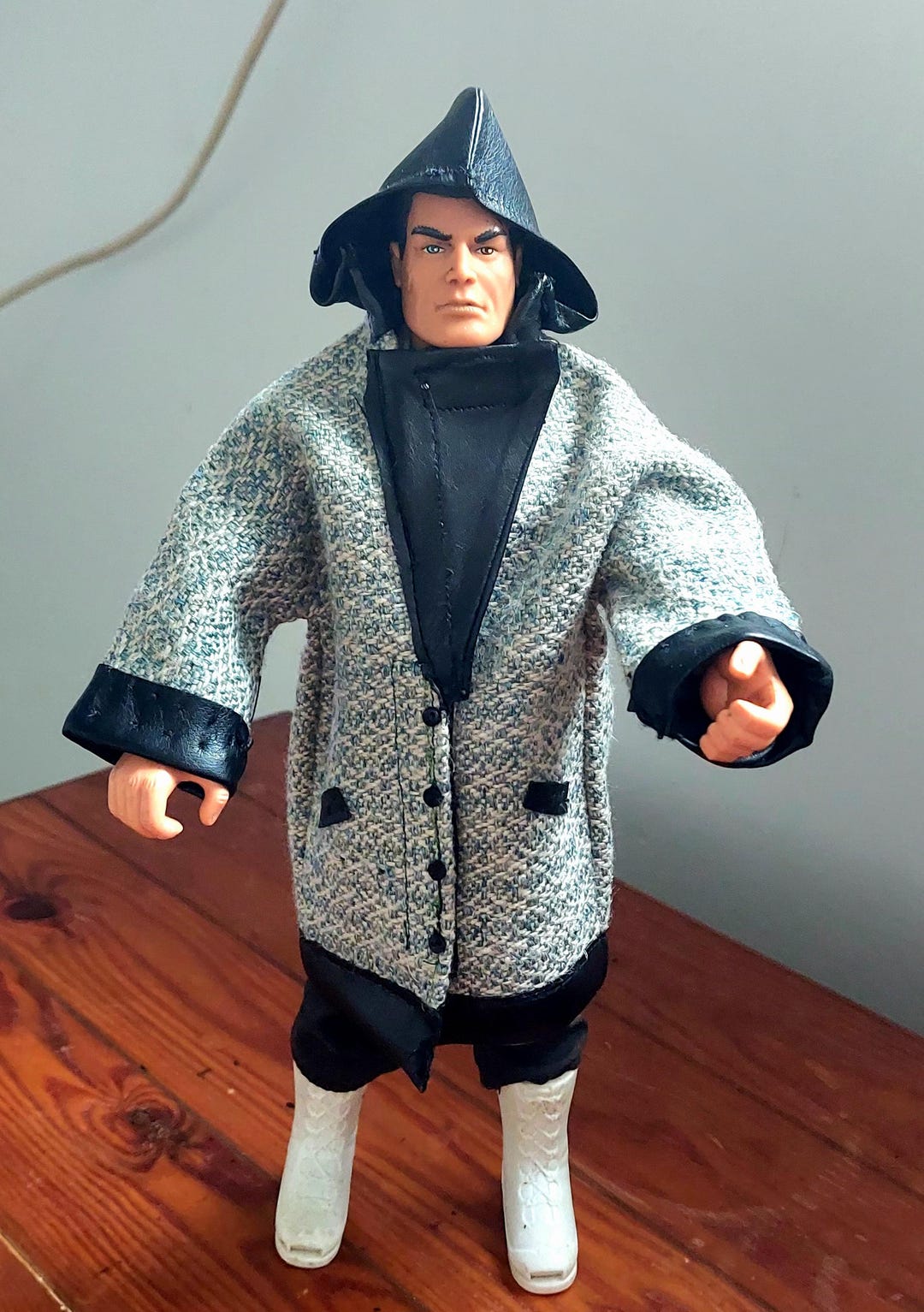 Action Man Overcoat With Hood, Custom-made Bespoke Coat , No Figure ...