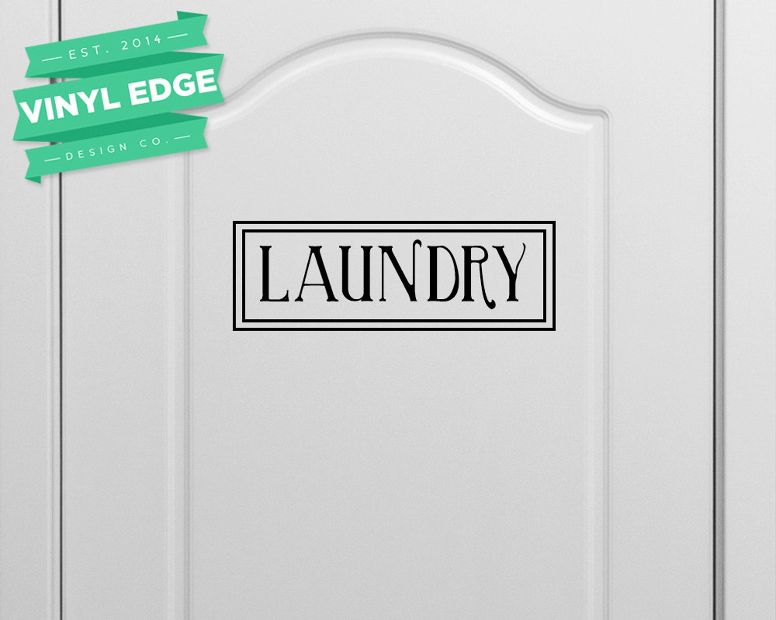 Laundry Room Door Vinyl Decal Custom Laundry Door Vinyl | Etsy
