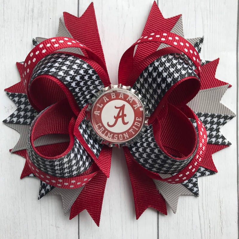 Alabama Hair Bow - Etsy