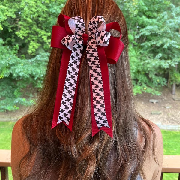 Alabama Hair Bow - Etsy