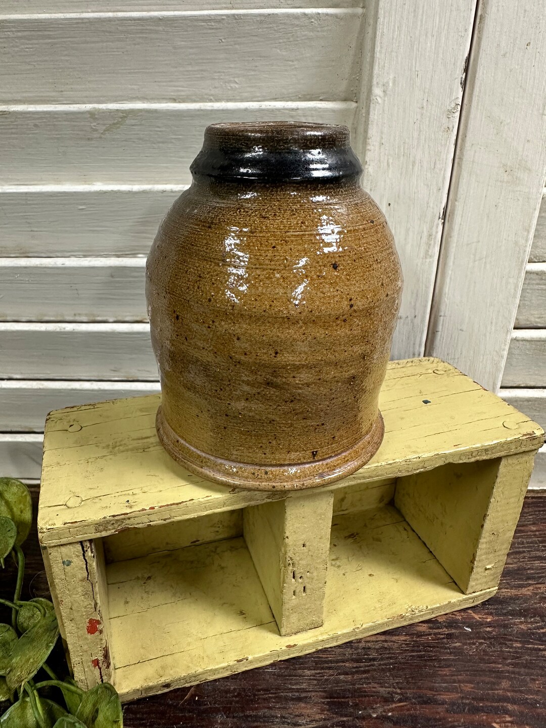 DAKOTA STONEWARE Pottery Ink Bottle Bushnell SD - Etsy