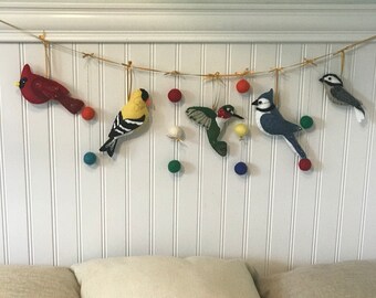 Felt Birds Garland - Etsy