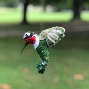 Hummingbird,felt Ornament, Unbreakable Gift,home Decoration Package ...