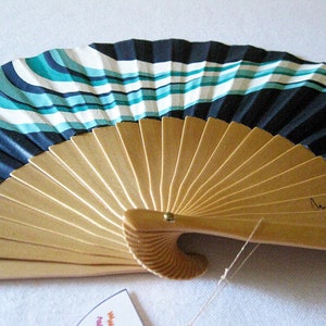 Hand Painted With Matching Sheath Fan "breeze", Handmade Fan in Spain ...