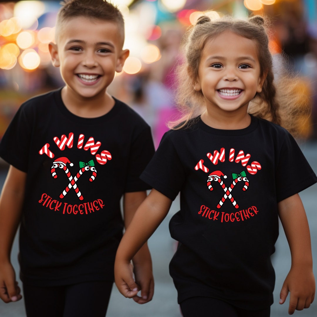 Twins Stick Together Toddler Twin Christmas Shirt Twin Baby - Etsy Twins Stick Together Toddler Twin Christmas Shirt Twin Baby - Etsy