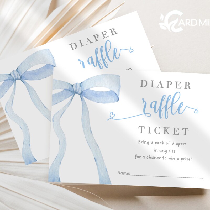 Blue Diaper Raffle - Etsy