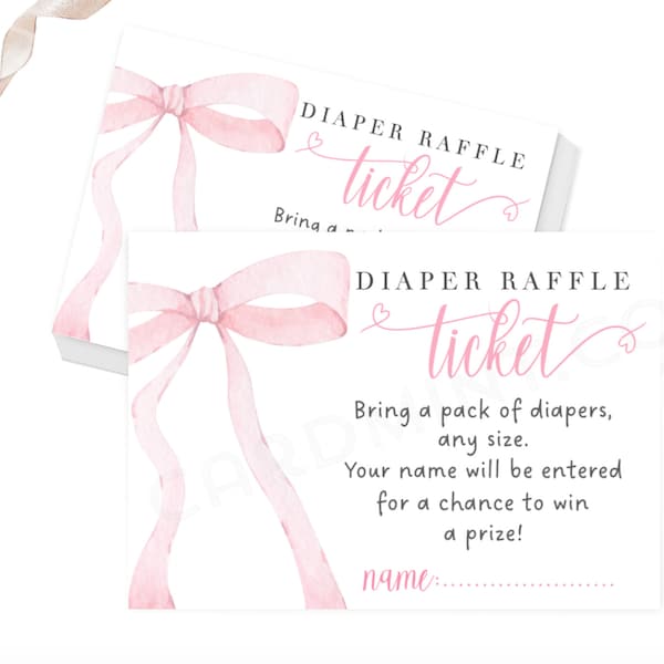 Pink Raffle Tickets - Etsy