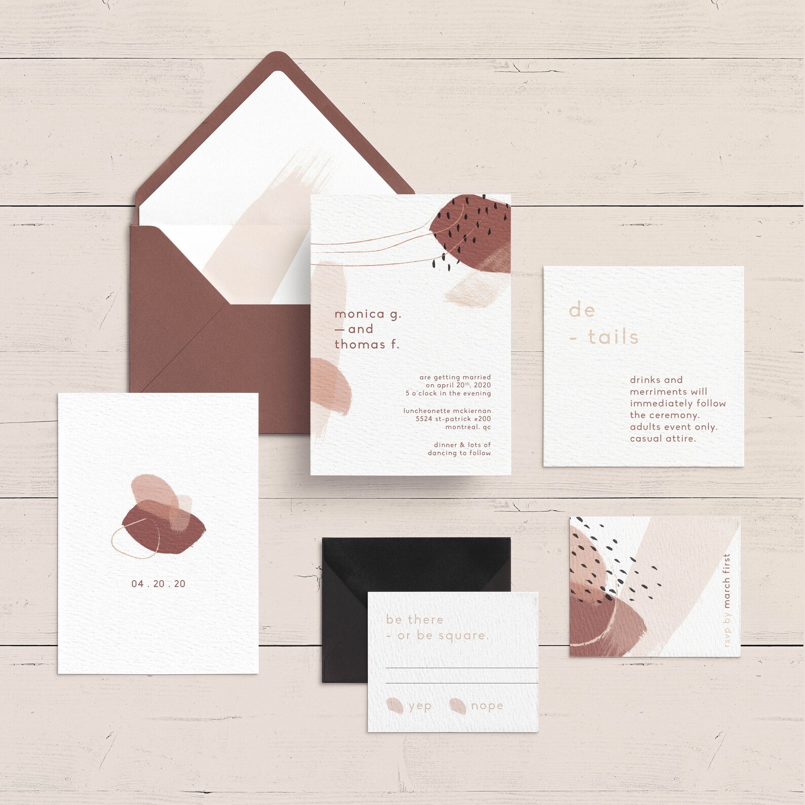 Printable Wedding Invitation Set Wedding Invitation RSVP - Etsy