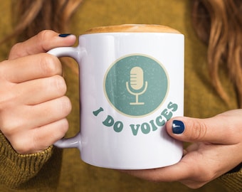 Funny Voice Actor Gift Voice Artist Gift Voice Acting Mug - Etsy