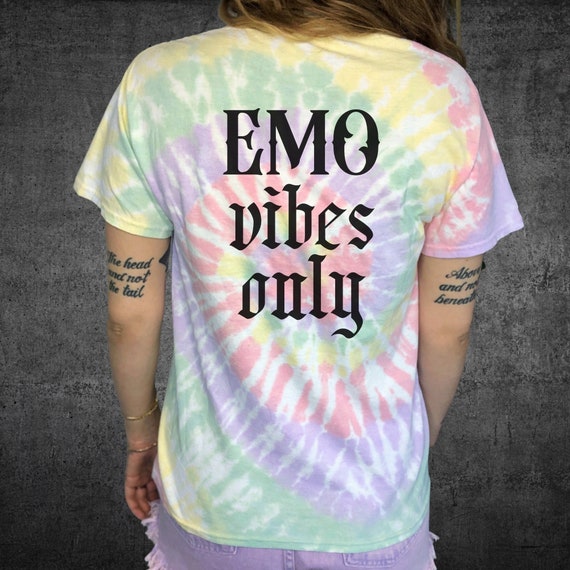 Emo Vibes Shirt Emo Clothing Emo Shirt Retired Emo Kid Emo Kid | Etsy