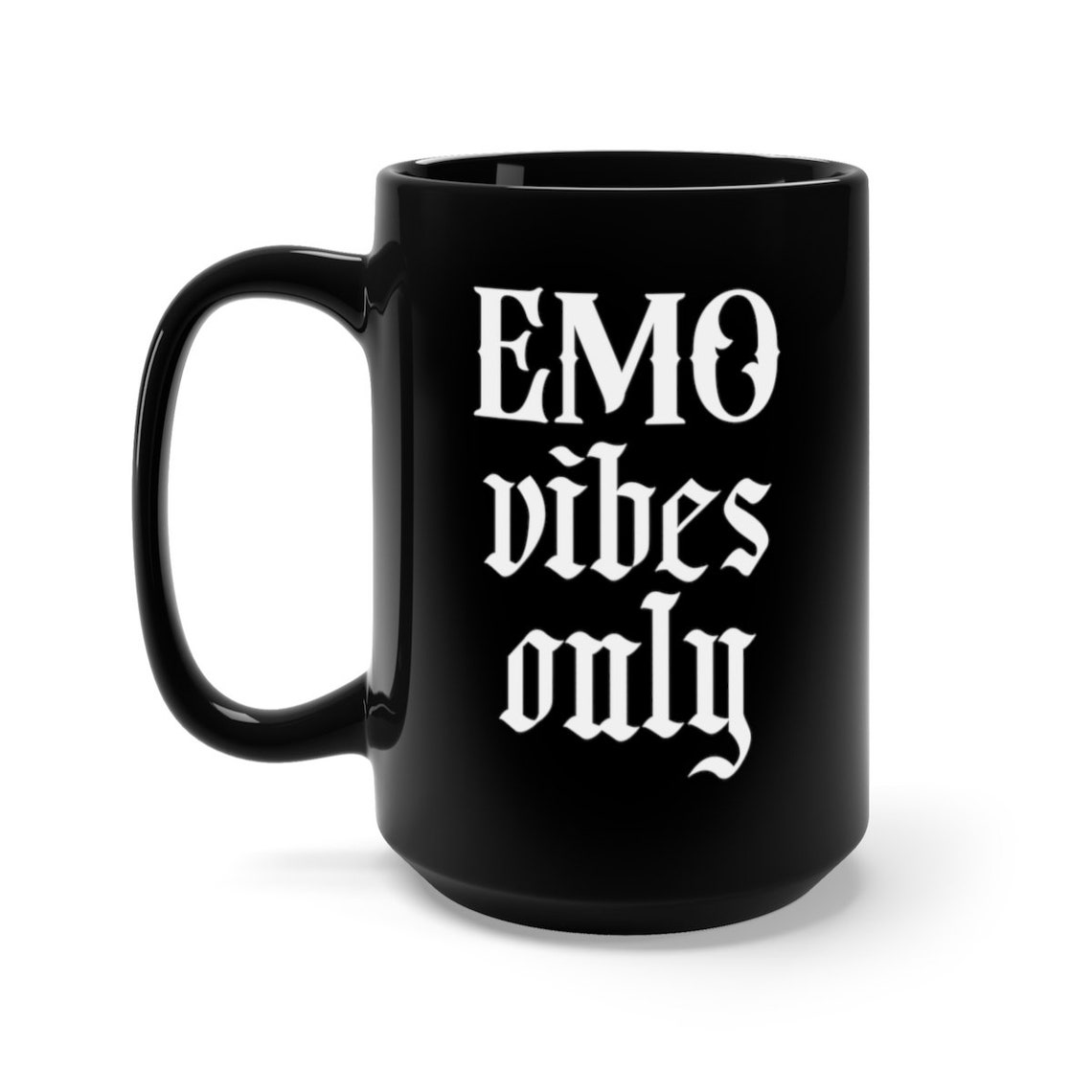 Emo Vibes Only Mug Goth Mug Goth Gift Emo Gift Emo Coffee Mug - Etsy