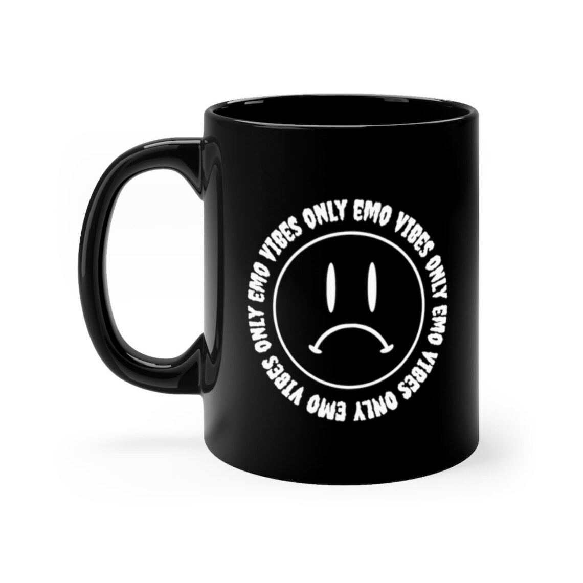 Emo Vibes Only Mug Goth Mug Goth Gift Emo Gift Emo Coffee Mug - Etsy