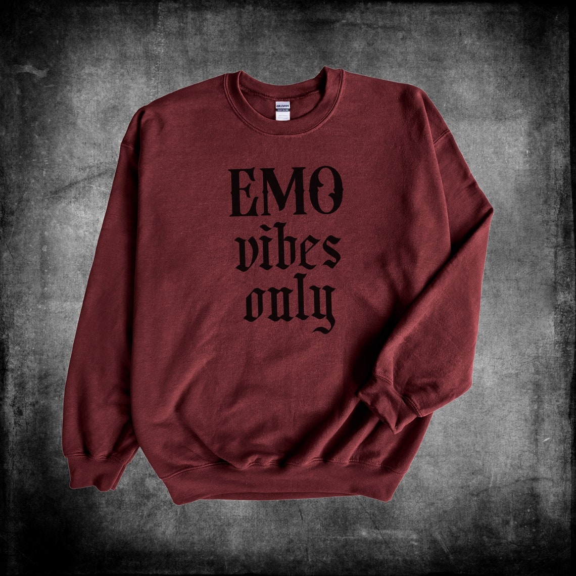 Emo Sweatshirt Emo Clothing Retired Emo Kid Pastel Goth - Etsy