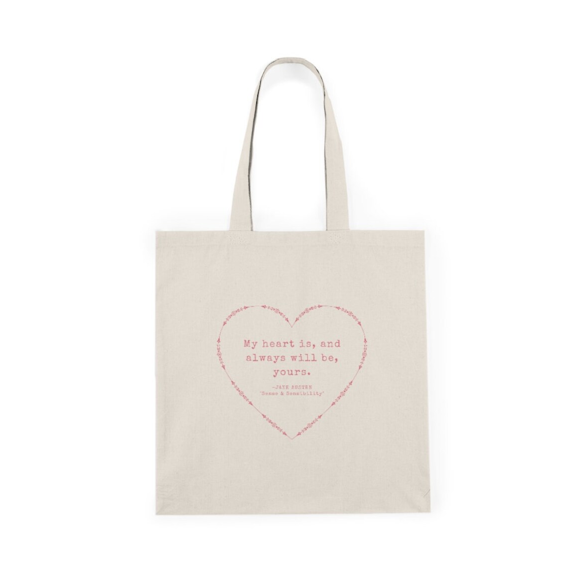 Coquette Tote Bag Heart Tote Bag Coquette Aesthetic Softcore Etsy